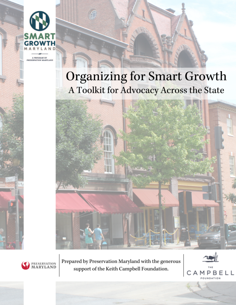 Preservation Maryland | Smart Growth Maryland Releases Toolkit for Communities